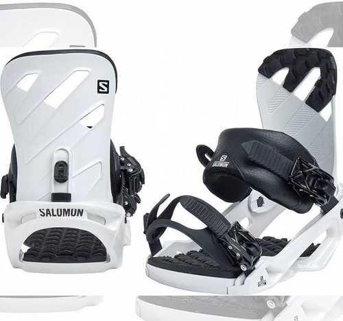 Крепления для сноуборда Salomon rhythm S Белые