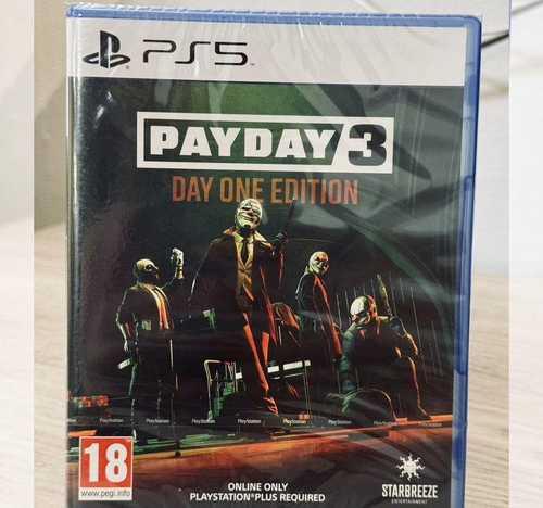 PS5 Payday 3 Day One Edition