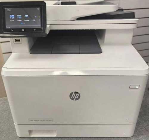 Мфу цветное hp color laserjet pro mfp m377dw