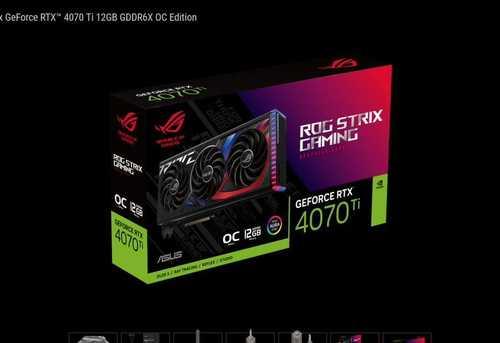 Asus rog strix geforce rtx 4070 ti oc edition