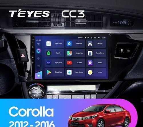 Автомагнитола Teyes CC3 для Toyota Corolla 170