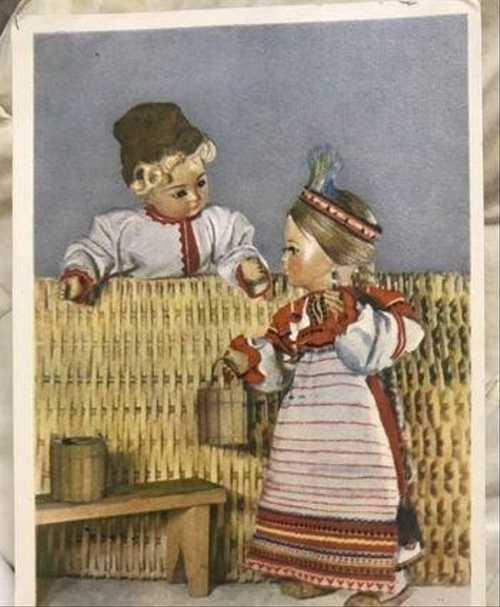 Куклы в русских народных костюмах