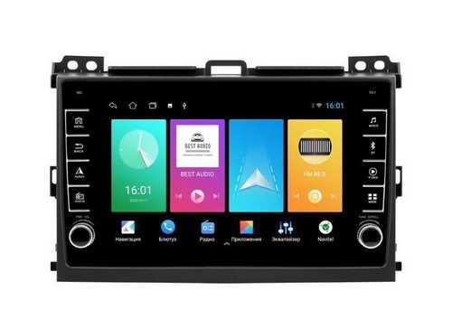 Магнитола Toyota LC Prado 120 с кнопками 2+32гб