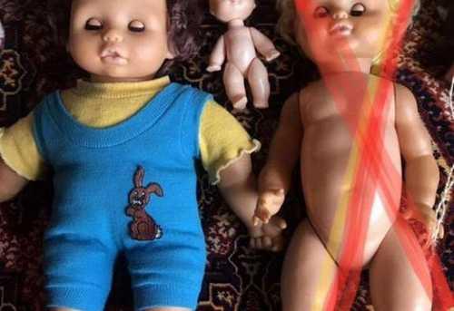 Немецкая кукла 48 см, гдр и игрушки, винтаж