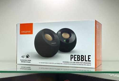 Новые Creative Pebble Black