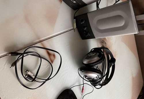 Колонки Genius SP-F200 наушники и микрофон