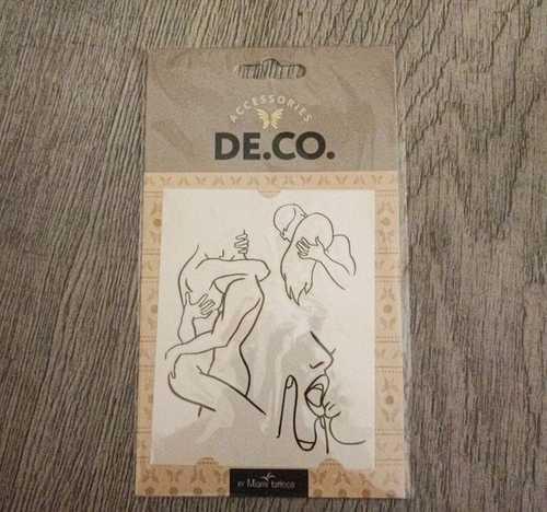 Временные татуировки deco силуэты