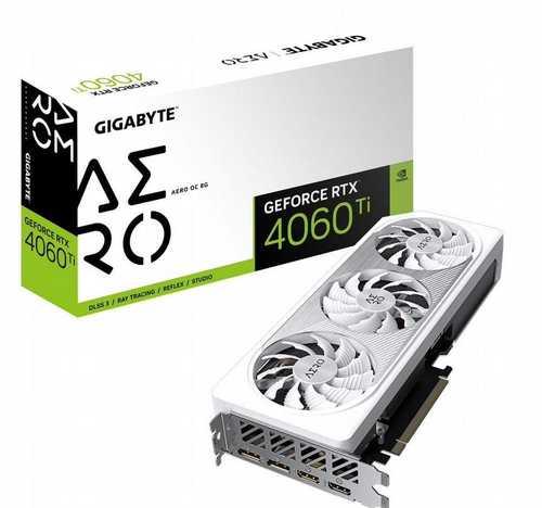 GigaByte GeForce RTX 4060 Ti aero OC 8GB 2580MHz P