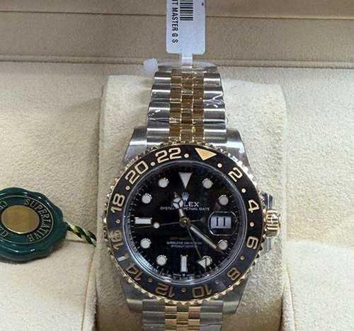 Часы новые Rolex GMT Master G S yellow gold