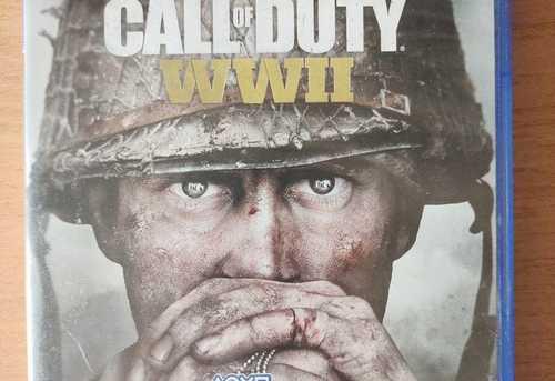 Игра для приставки PlayStation 4 Call of Duty wwii