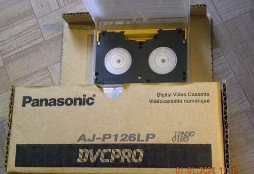 Кассеты Panasonic dvcpro AJ-P126LP - 21шт