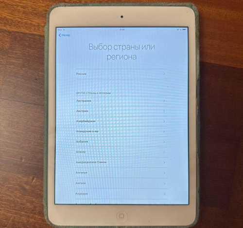 iPad mini wi-fi 16gb silver