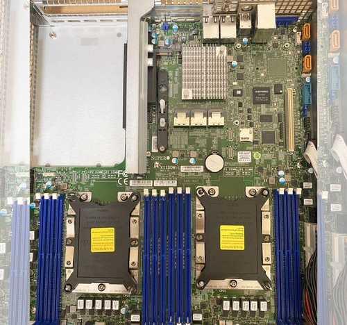 Серверная материнская плата Supermicro X11DDW-L