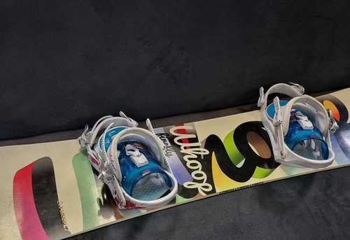 Сноуборд FireFly Whoop 130 см с креплениями