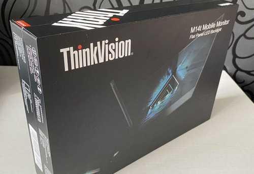 Портативный монитор Thinkvision m14t (сенсорный)