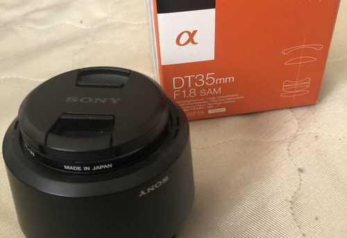 Sony a dt 35 1.8