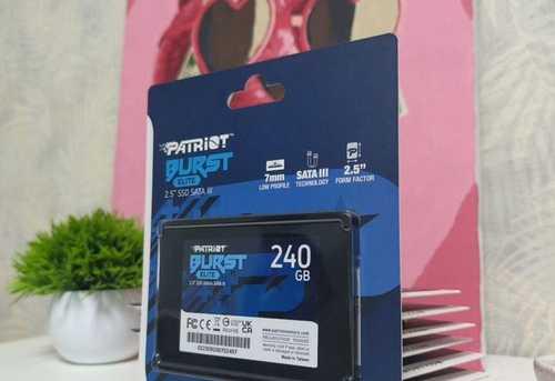 SSD Patriot 240 Gb Новый
