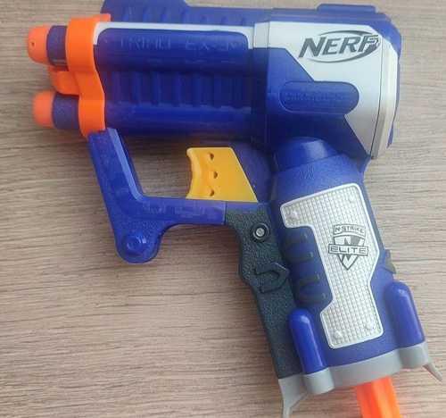 Игрушечный пистолет nerf elite triad EX-3