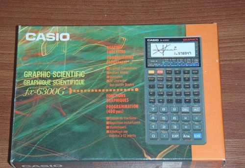 Калькулятор Casio FX-6300G