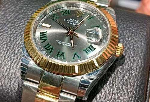 Часы Rolex datejust winbledon 41mm