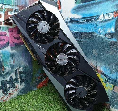 Видеокарта gigabyte RTX 3070 Ti gaming OC 8Gb