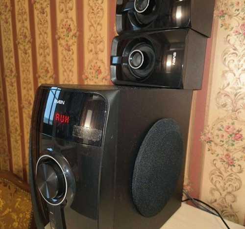 Акустические колонки 5.1 sven HT-202