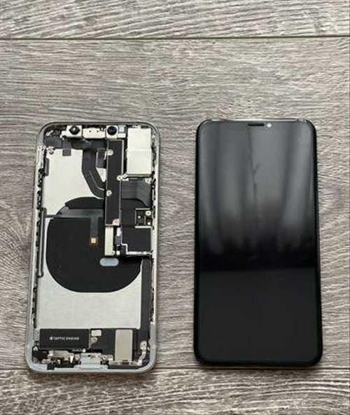 iPhone XS на разбор, плата, корпус, дисплей