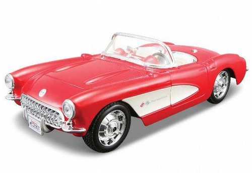 Сборная металлическая модель Maisto Corvette 1957