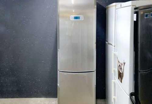 Холодильник бу металлик total no frost Whirlpool