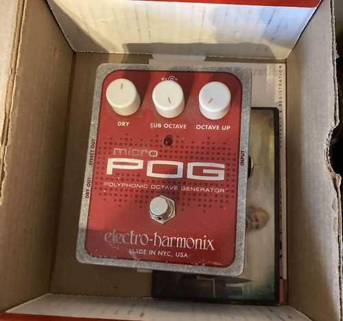 EHX Electro-Harmonix Micro Pog Micropog