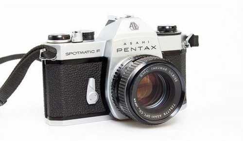 Pentax spotmatic F + SMC Tarumar 55mm f1.8