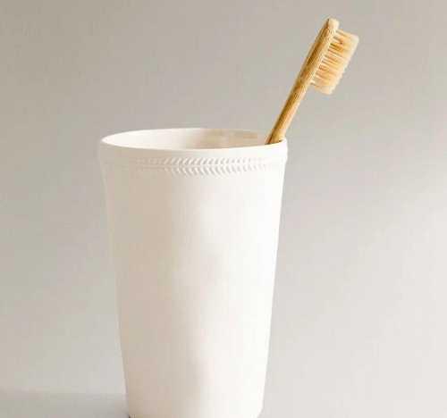 Керамический стакан для зубных щеток Zara home