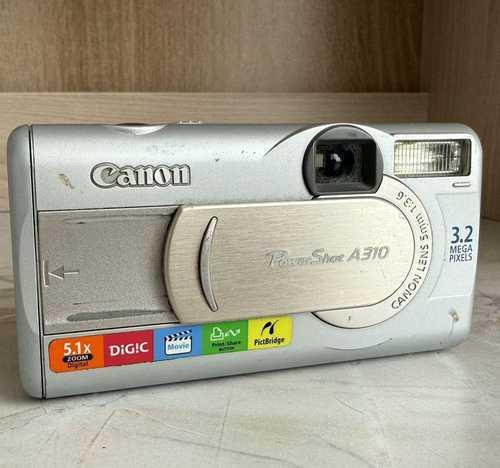 На ремонт Фотоаппарат Canon PowerShot A310