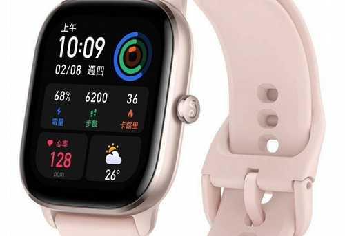 Смарт-часы Amazfit A2176 GTS 4 Mini Flamingo Pink