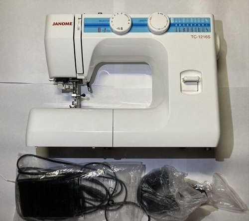 Швейная машина Janome TC-1216S белая