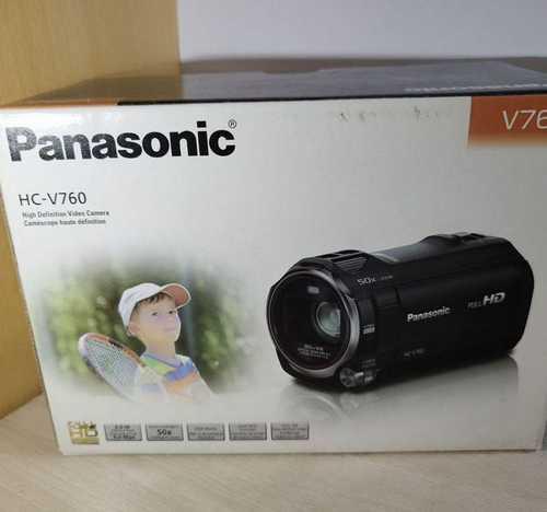 Видеокамера Panasonic Hc v760 как новый