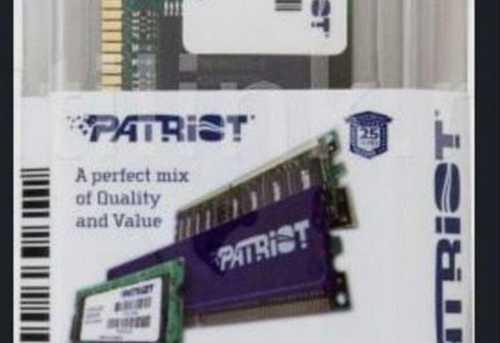 Оперативная память Patriot PSD1G400 DDR - 1гб