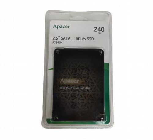 Диск SSD 2.5" 240GB Apacer AS340 panther (TR)