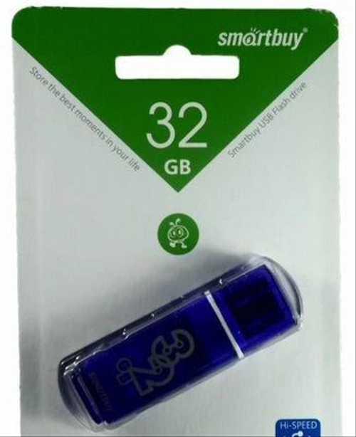 USB флешка Флешка 32 гб 3.0 Smartbuy Glossy series