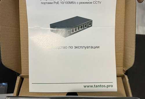 Tantos 6 портовый рое коммутатор TSn-4P6C