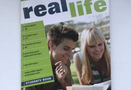 Учебник и тетрадь Real life elementary A1