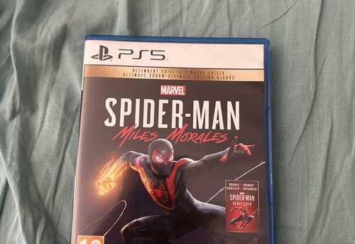 Ps5 spider man miles morales диск