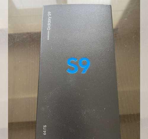 Коробка от samsung galaxy s9