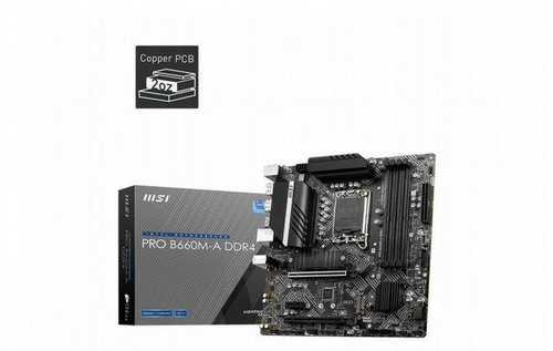 Материнская плата MSI PRO B660M-A DDR4 (Новая)