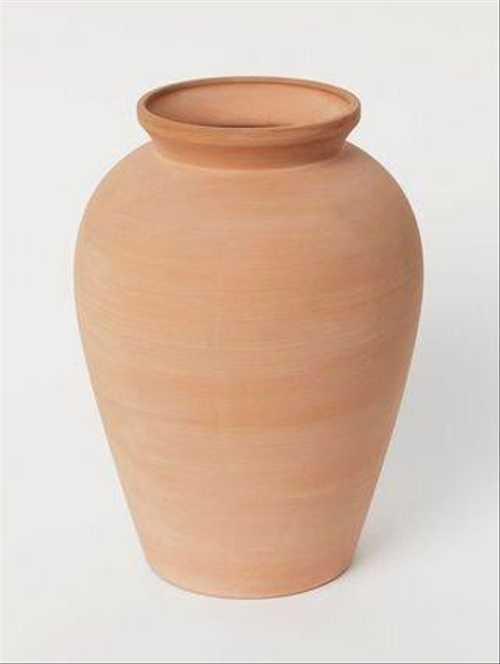 Большая терракотовая ваза новая H&M