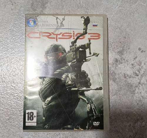 Диск на пк с игрой crysis 3