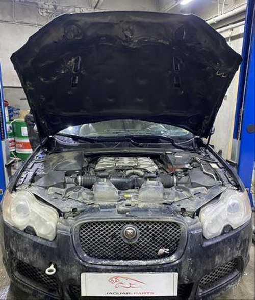 Jaguar XFR 5.0 в разборе