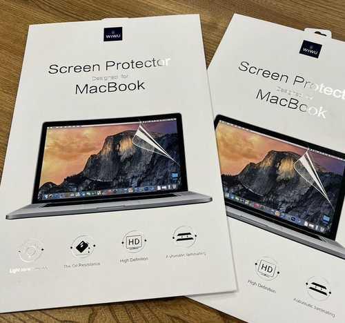 Защитная плёнка Wiwu на экран MacBook Air 13.6