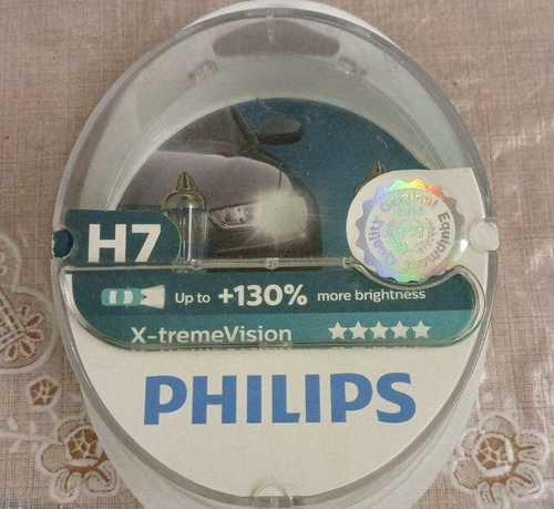 Галогеновые лампы h7 PhIlips