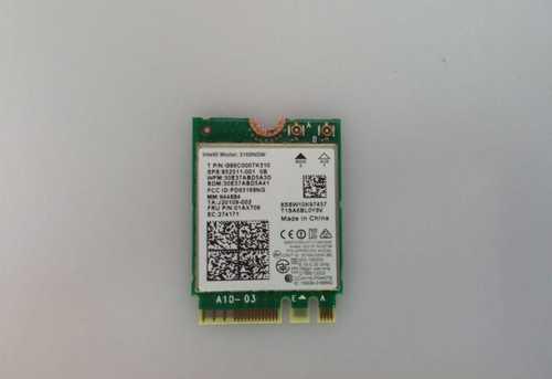 Wi-fi модуль 3168ngw 852511-001 Acer es1-533